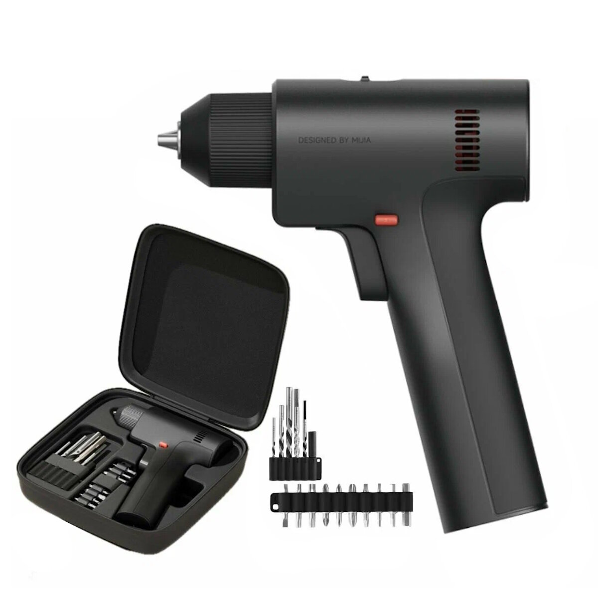 Аккумуляторная бесщеточная дрель-шуруповерт Xiaomi Mijia Electric Smart Drill MJWSZNJYDZ002QW