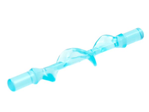 Power Burst, Bolt Spiral with Bar Ends, 35032d Trans-Light Blue N