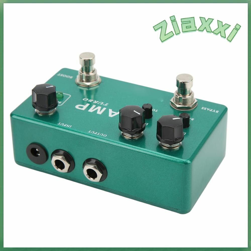 Педаль перегруза Overdrive Boost, многофункциональная, для гитаристов