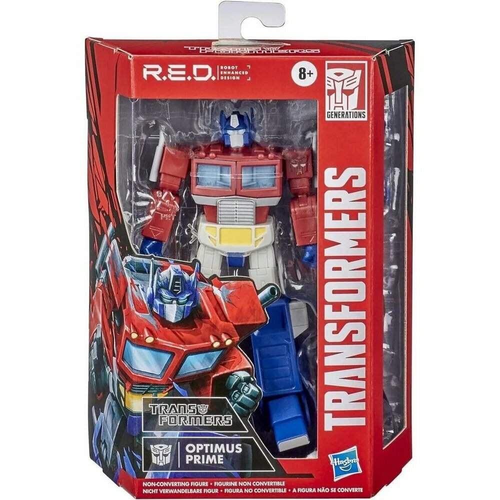 Трансформеры R.E.D. Робот с улучшенным дизайном G1 Optimus Prime Megatron Soundwave, экшн-фигурка, коллекция игрушек, подарок для хобби