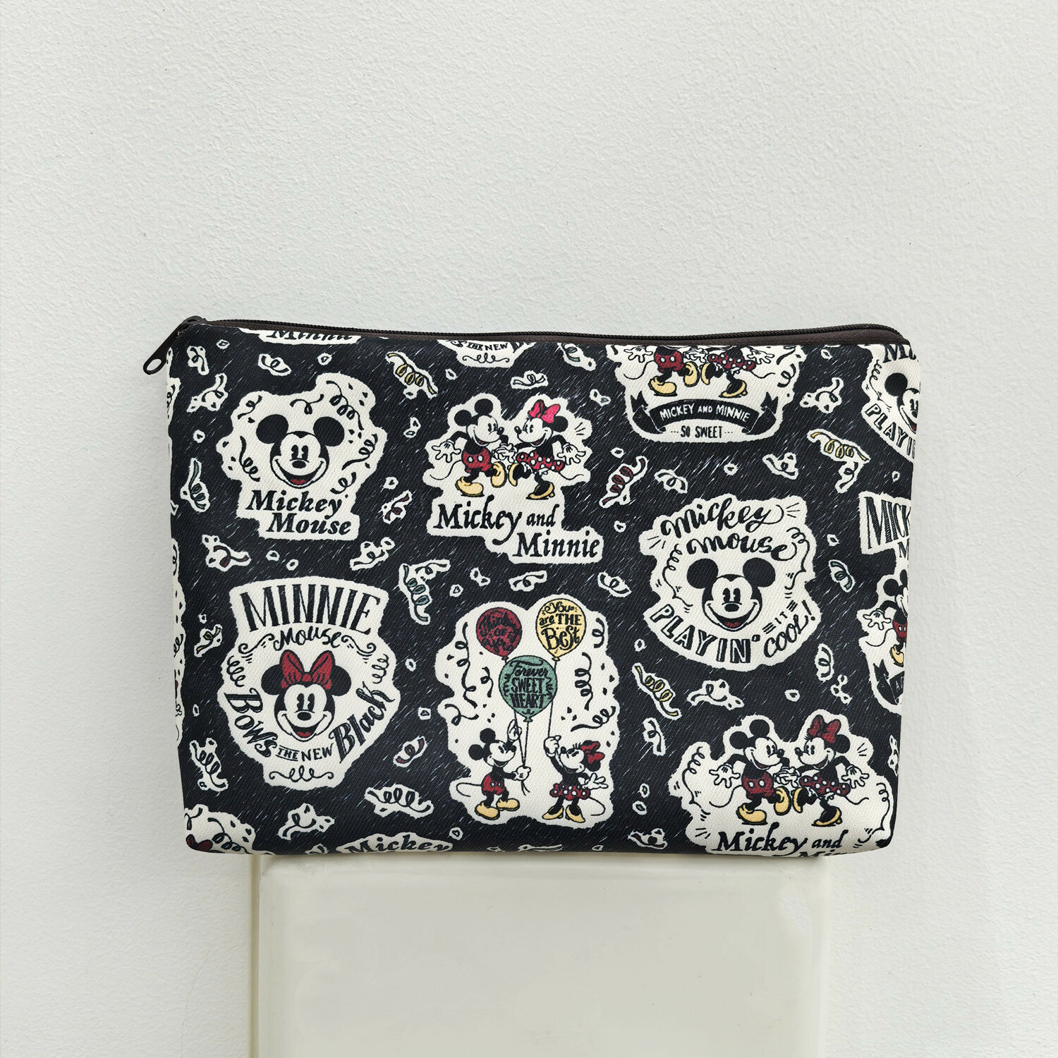 Miniso Милая косметичка в корейском стиле, портативная, вместительная, с рисунком студента, водоотталкивающая, для путешествий, хранения туалетных принадлежностей