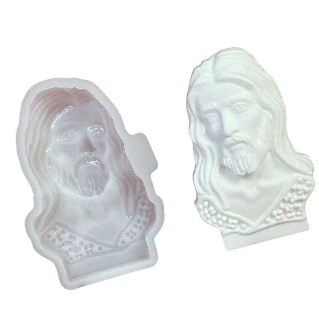 Силиконовая форма для изготовления Статуи Святого Для поделок из бетона и гипса