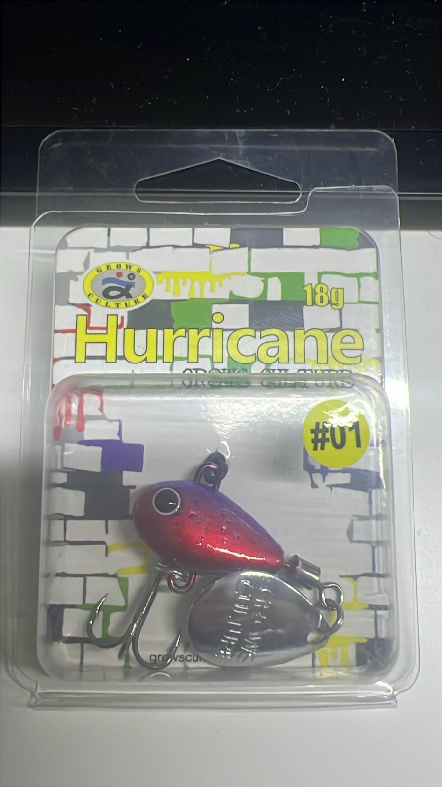 Тейл-спиннер Hyrricane 18 гр