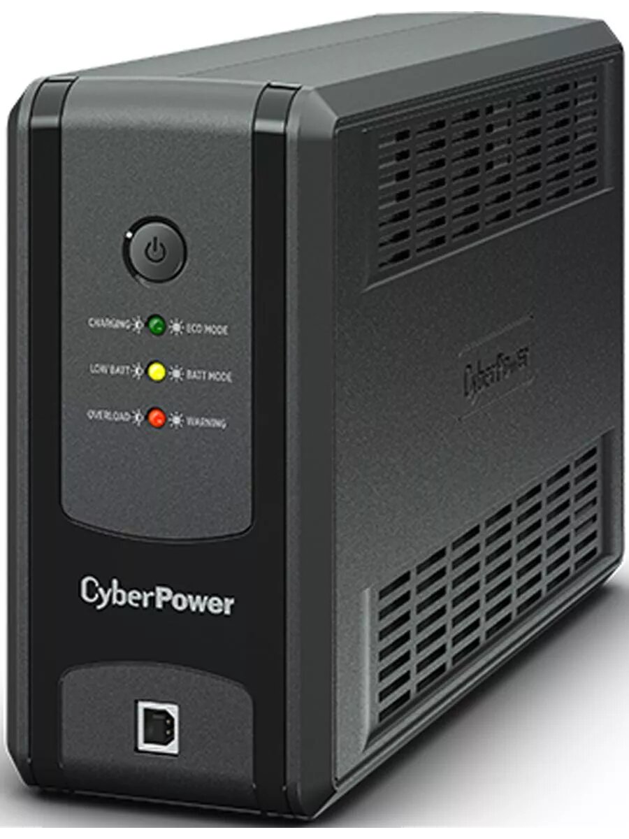 ИБП CyberPower "UT850EIG", интерактивный, 4 розетки, 480Вт, черный