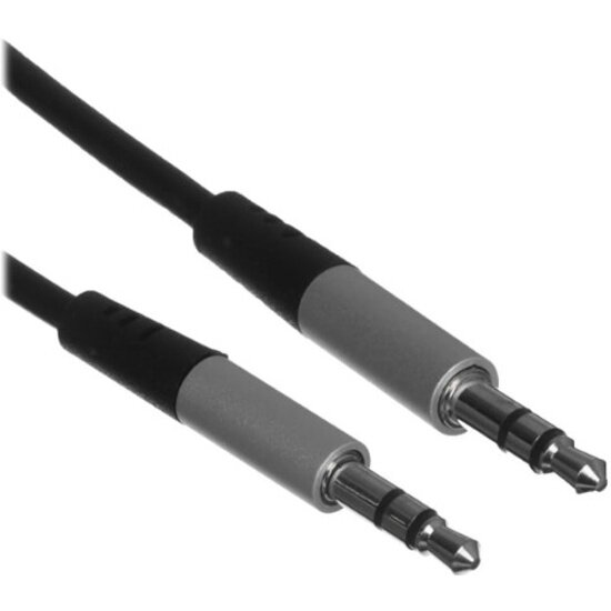 Кабель AUX Gopower Jack 3.5mm (m)-Jack 3.5mm (m) 5м ПВХ черный