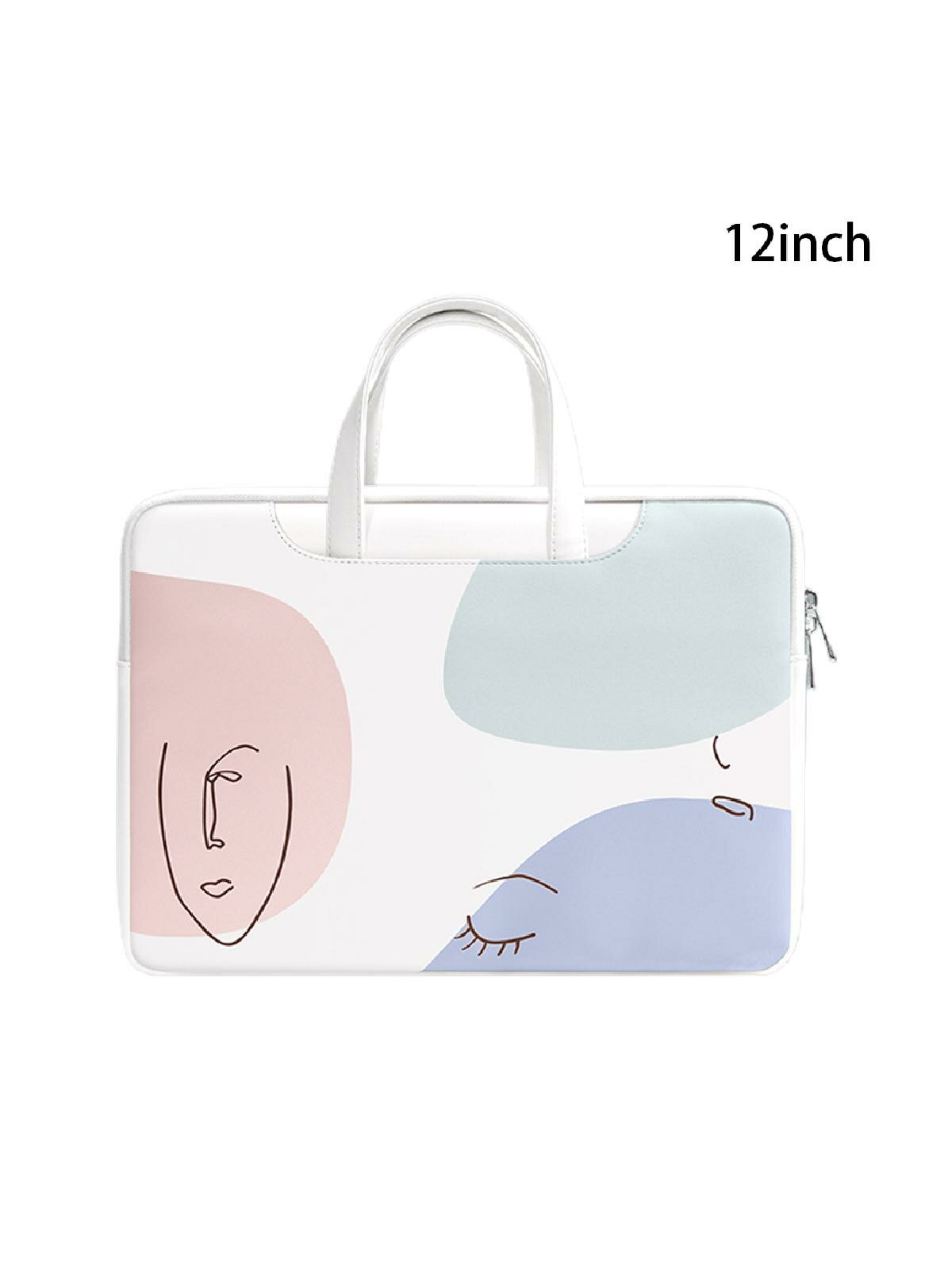 Laptop for Case Bag for Air Pro12 13.3 14 15 Sleeve Notebook Bag for Dell Business Women Handbag Briefcase+Makeup Bag