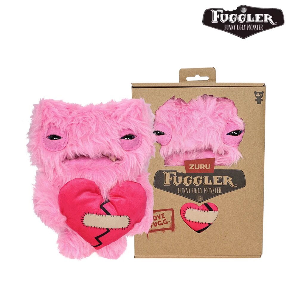 Fuggler плюшевый монстр розовый, цвет 36