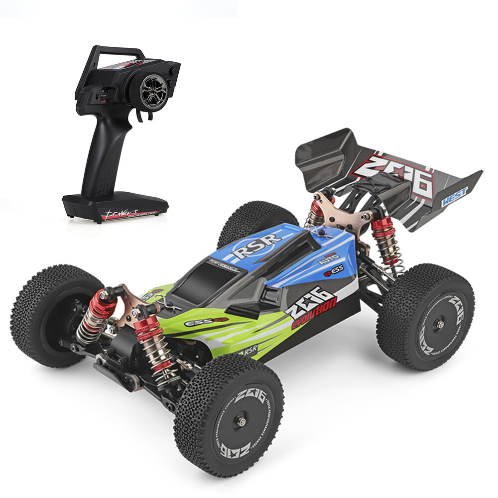 Wltoys XKS 144001 RC Автомобиль 60 км / ч Высокоскоростной 1/14 2,4 ГГц RC Багги-JUN-AURT