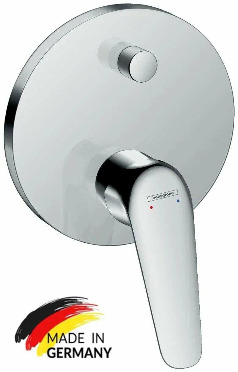 Встраиваемый смеситель Hansgrohe Novus 71046000 для душа Германия, оригинал