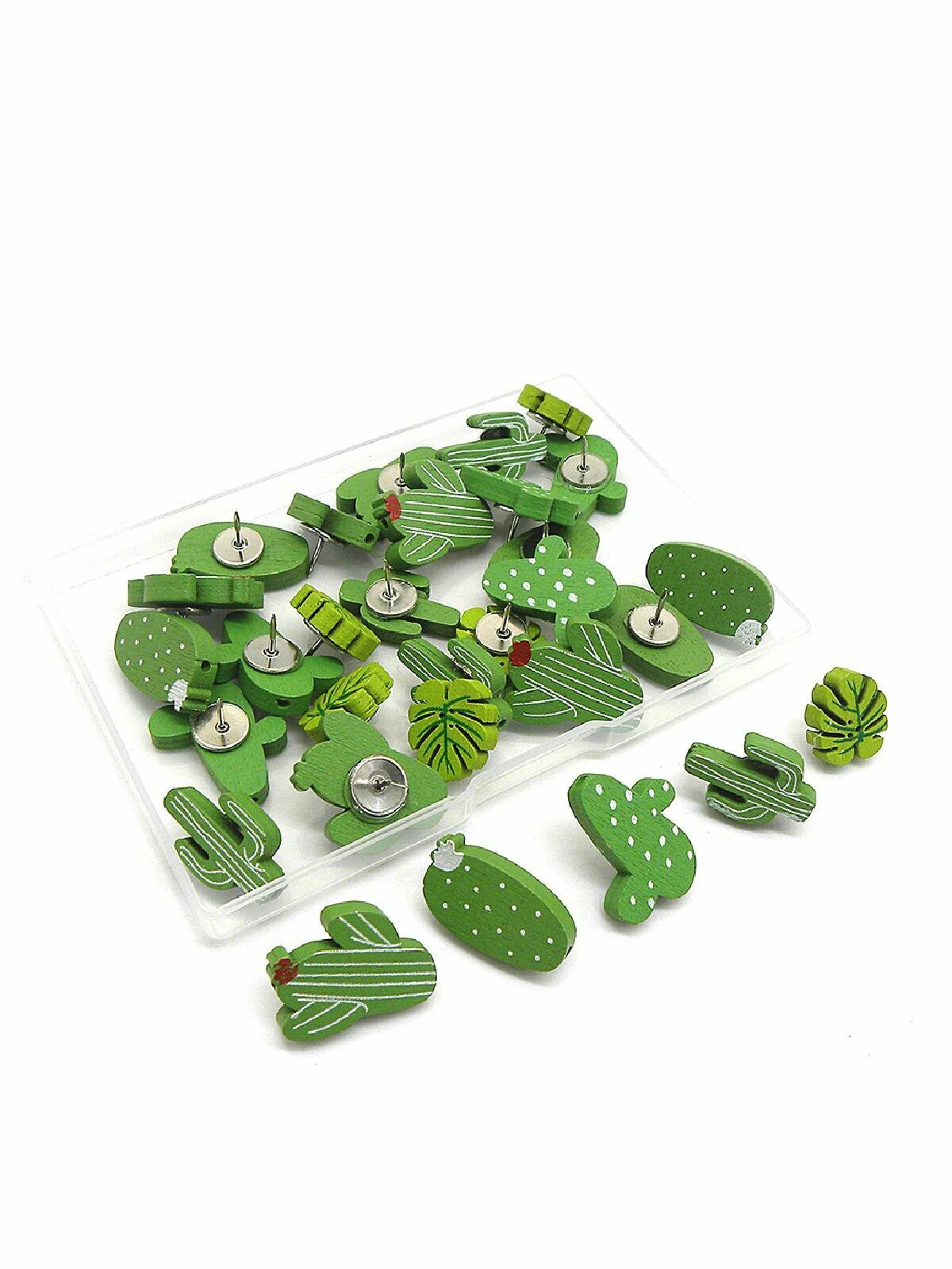 Накладки из листьев кактуса, накладки для заметок, маркеры для пробковой доски, Фото на стену 30x