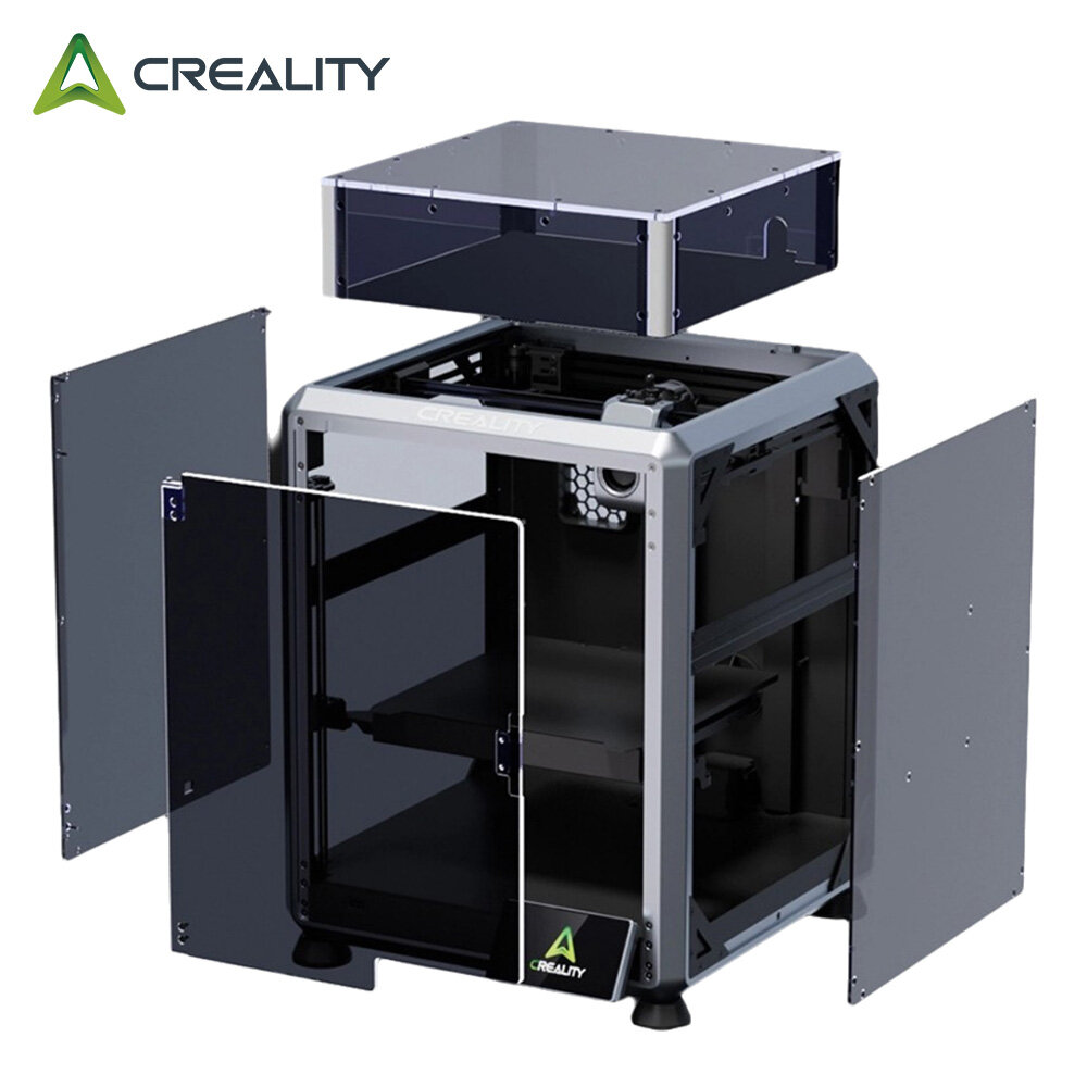 Корпус Creality K1 SE/K2 SE, термостатирующий звукоизолирующий прозрачный защитный кожух, аксессуар для 3D-принтера