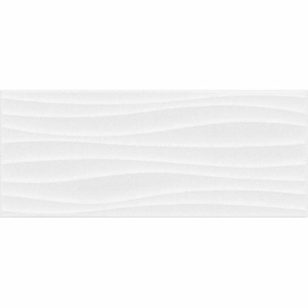 Gracia Ceramica Плитка Monocolor sugar white белый 02 2 мат 25x60 9 мм арт. 010100001537 (цена за 1.2 м2)