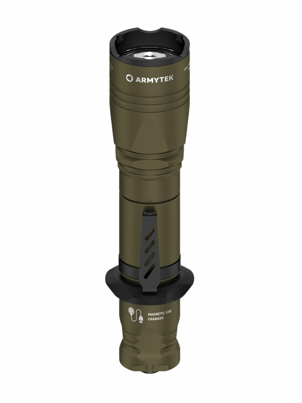 Фонарь Armytek Dobermann Pro Magnet USB Olive (Белый свет)