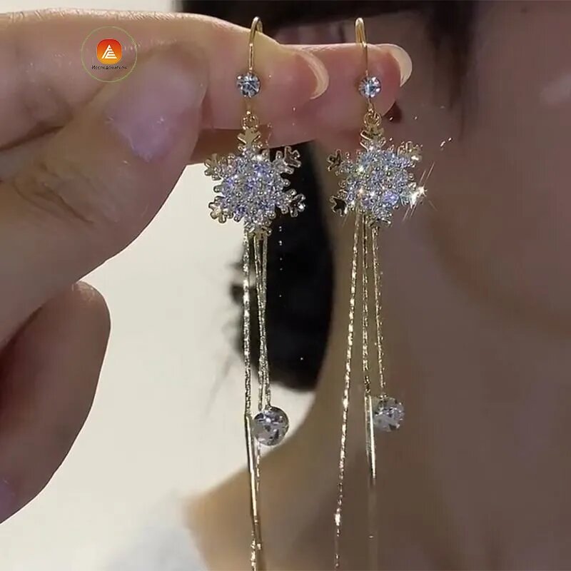 Серьги, кристалл