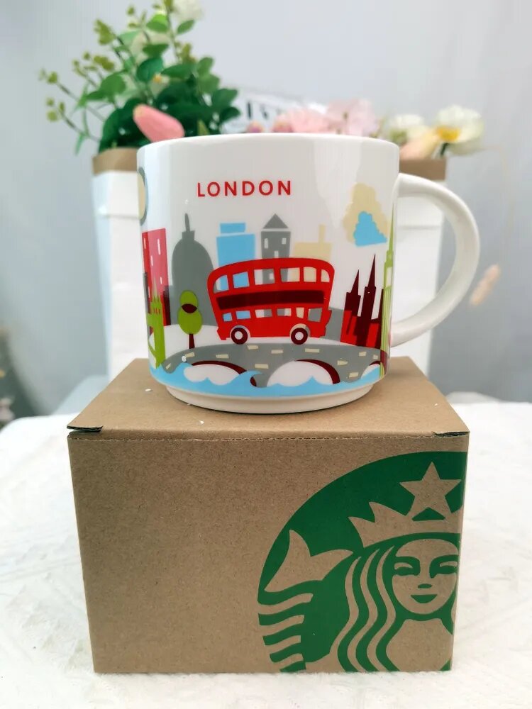 Starbucks Кружка, 414 мл, 1 шт