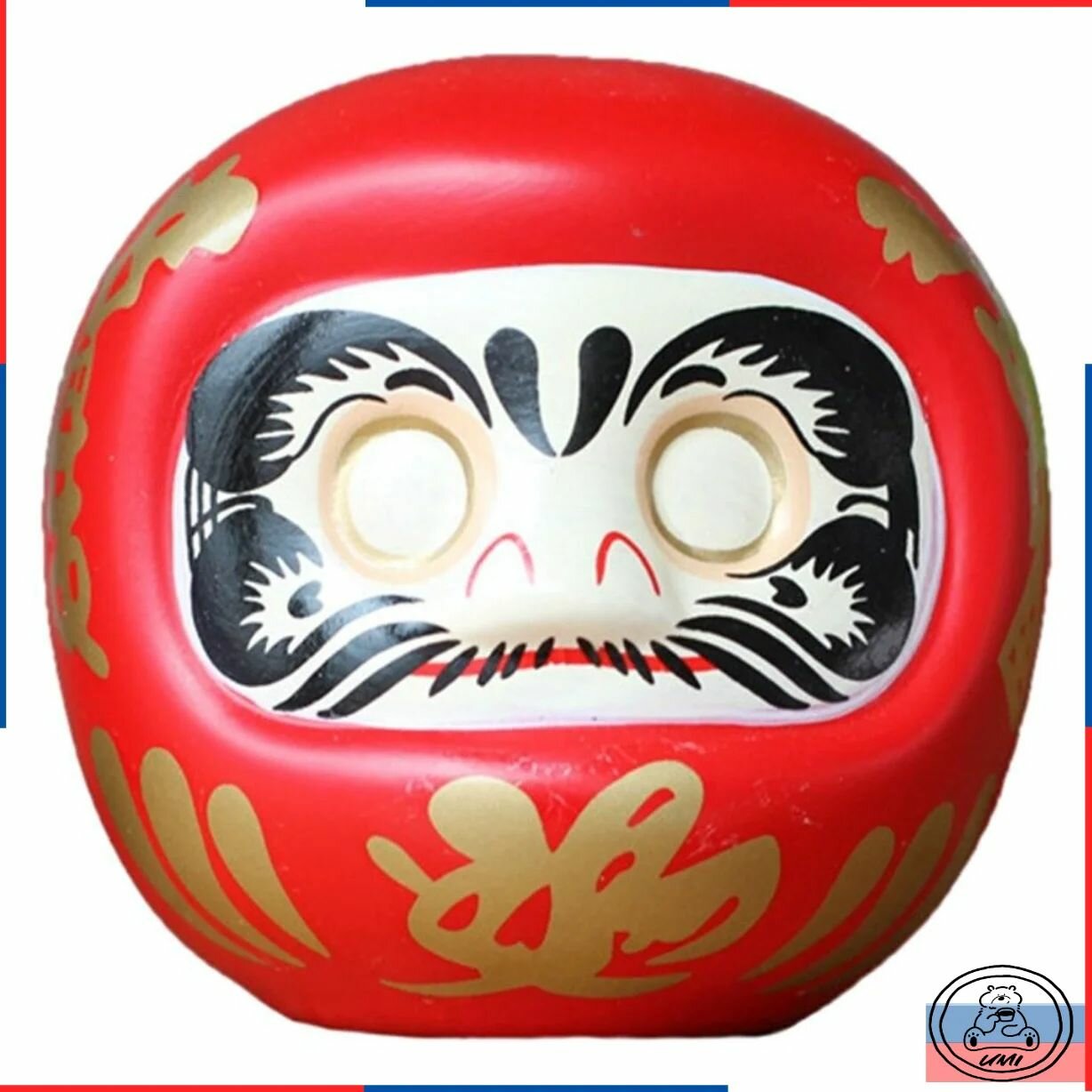 Японская керамическая кукла Дарума Lucky Cat Fortune 10x10x1