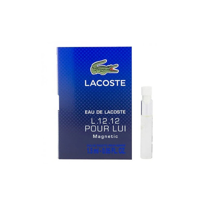 Туалетная вода Lacoste Eau De Lacoste L 12 12 Magnetic Pour Lui миниатюра 1.5 мл / Пробник духов Лакост Л 12 12 Пур Луи Магнетик