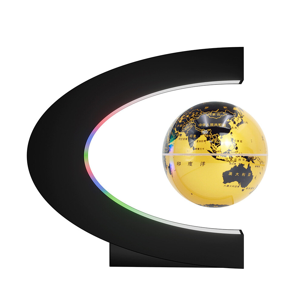 Магнитный Левитационный Глобус Черная Технология Декор для Дома Гостиная Настольный Орнамент Ремесло Креативный Бутик Подарок на День Рождения