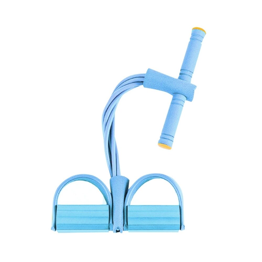 Педальный тренажер сопротивления, домашняя резинка для йоги ног квадрицепсов, резинка для растяжки всего тела, тренажер для помощи в приседе, резинка для растяжки ноги, цвет фиолетовый/розовый, материал ТПЭ резина НБР пена, размеры 38х22 см, вес 170 г,