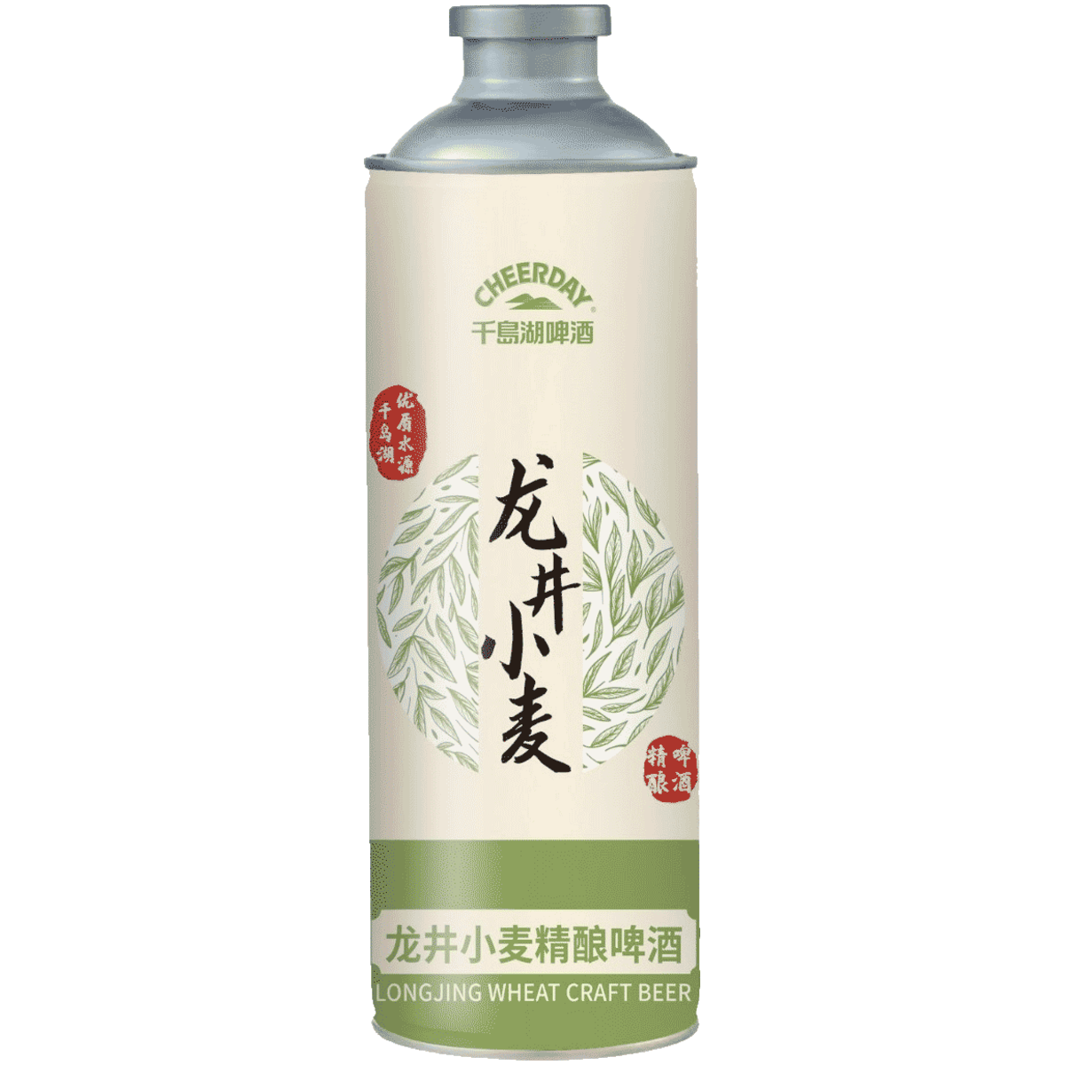 Напиток пивной Cheerday Longjing светлый 1 л ж/б