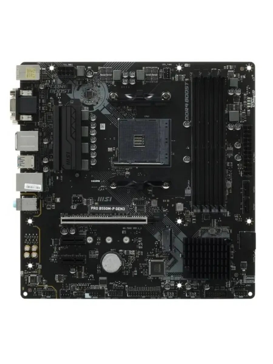 Материнская плата PRO B550M-P GEN3 - AM4, DDR4