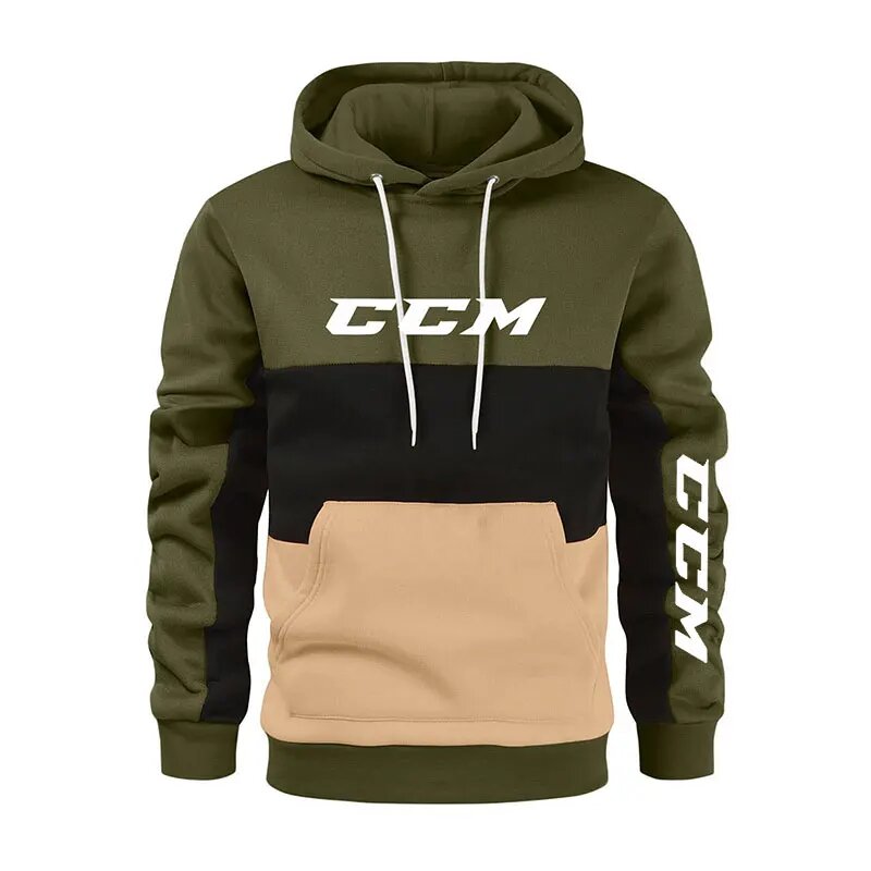 Флисовая толстовка CCM, зеленый, размер M
