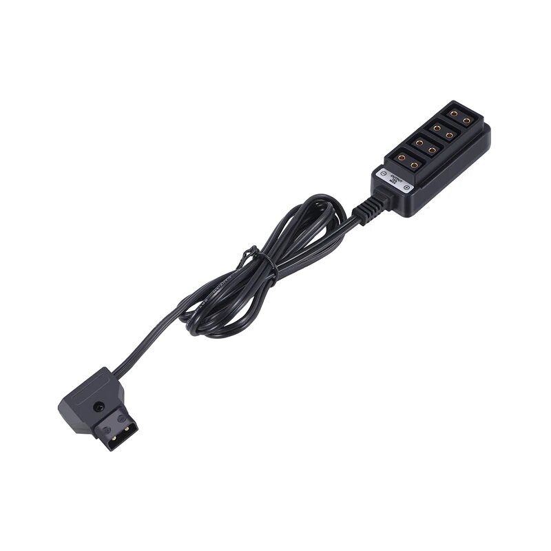 ABHG D-Tap Male To 4-Port P-Tap Female источник питания для камеры распределитель DTAP Fourway Splitter