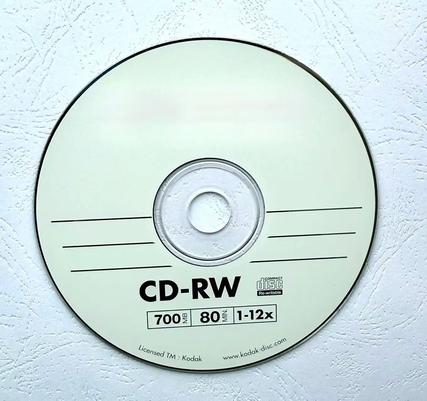 CD-RW диски A+, 700 МБ, 5 штук