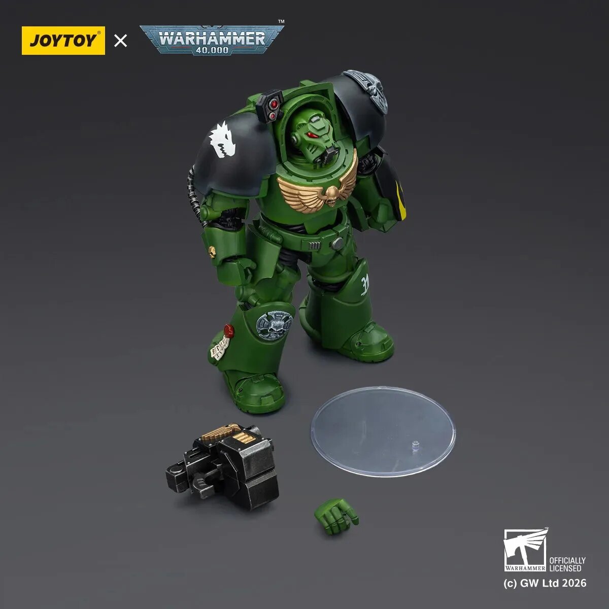 JOYTOY Warhammer 40000/40k Salamanders Terminator 2 фигурка