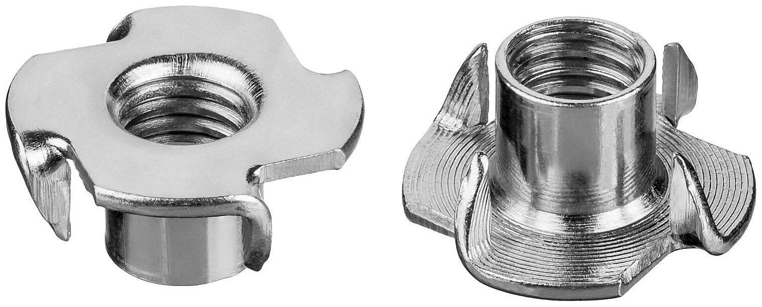 ЗУБР DIN 1624 M8 x 11 мм, врезная гайка, цинк, 5 кг (303780-08)