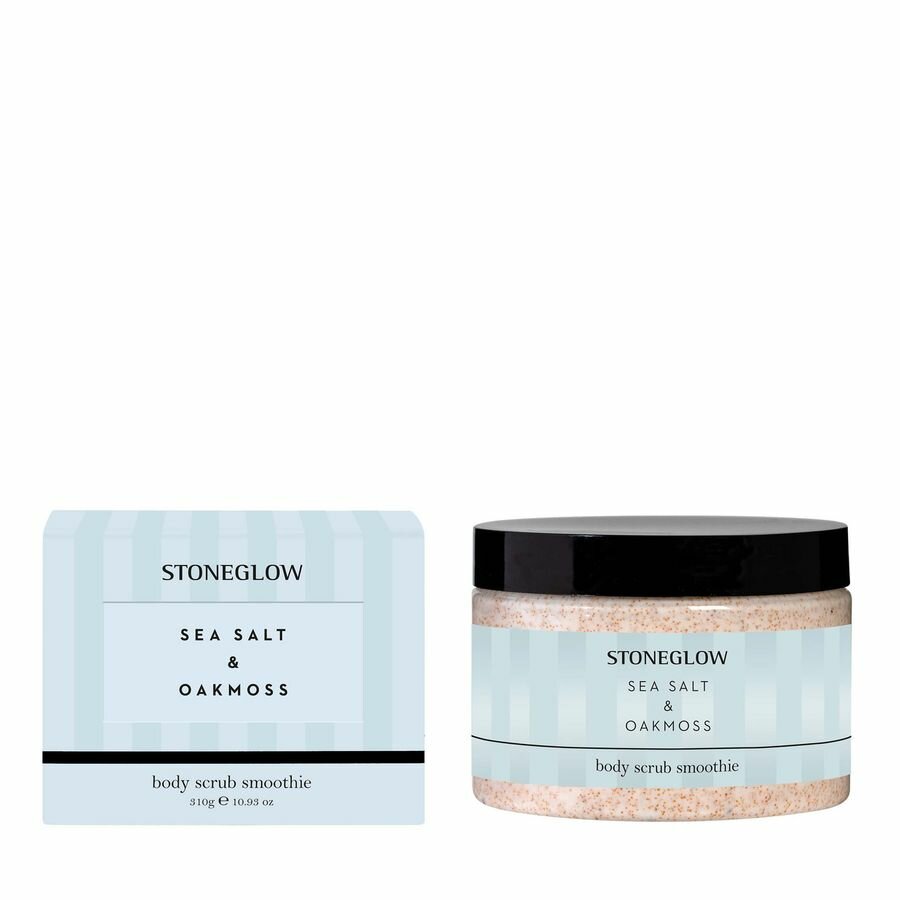 Скраб для тела Sea Salt & Oakmoss Stoneglow Морская соль и Белый мох