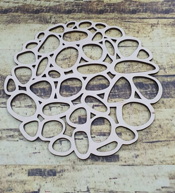 Деревянные заготовки / Декупаж, деревянная заготовка для творчества Добрый мастер "Панно" d25см, толщина 6мм (1шт)