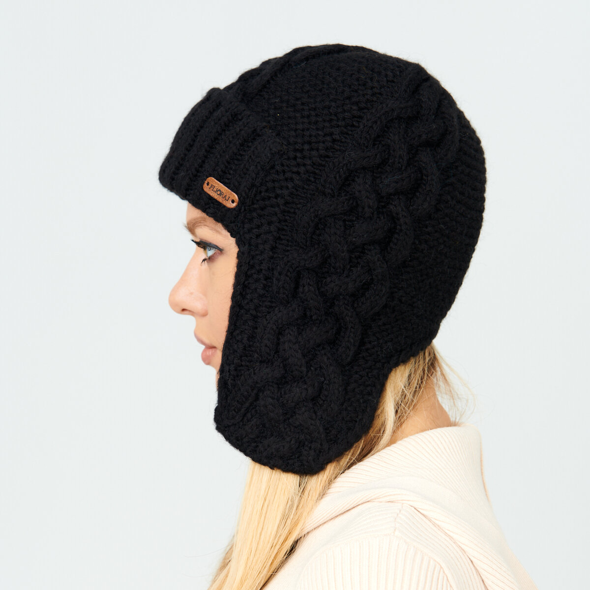 Шапка-ушанка для женщин