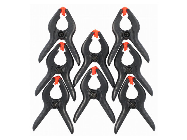 UGO LOKS набор пружинных струбцин 50 мм 8 шт для крепления деталей и заготовок в сборке