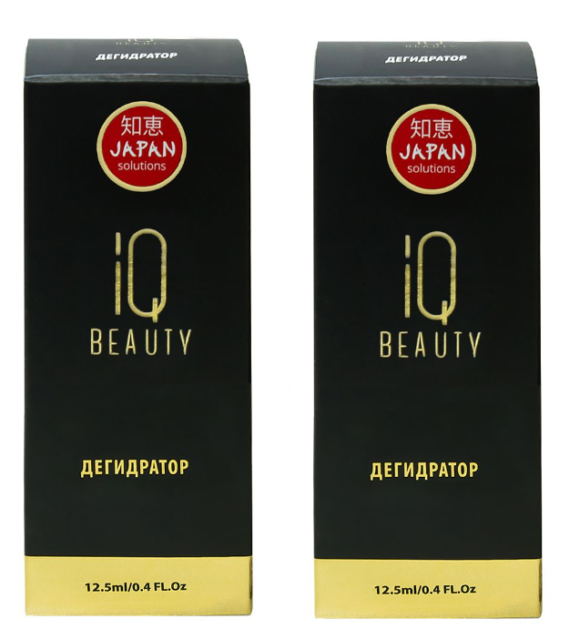 IQ Beauty Дегидратор для обезжиривания ногтей 12,5 мл, 2 шт