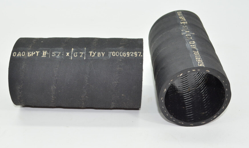 70-1101035-Б Патрубок МТЗ соединительный бака топливного D=55, L=125мм оригинальная запчасть МТЗ