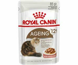 Влажный корм royal canin для пожилых кошек старше 12 лет аппетитные кусочки в соусе feline health nutrition ageing +12 gravy 85г
