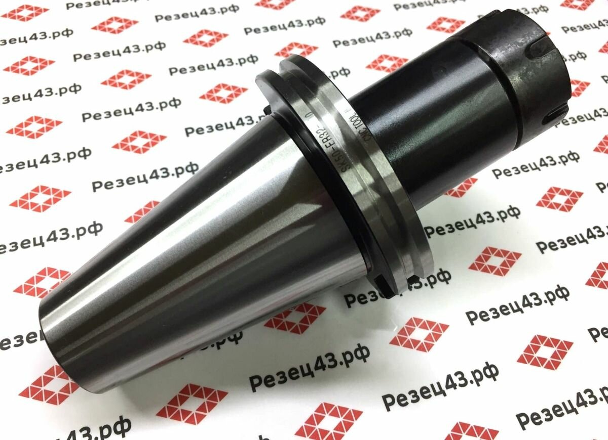 Цанговый патрон SK50 под цанги ER32 вылет 100 мм (SK50-ER32-100)