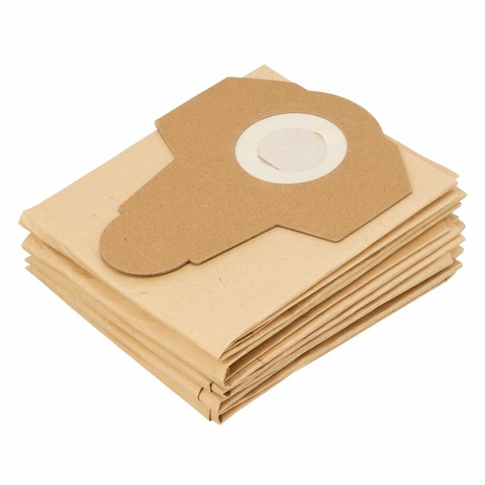 Комплект мешков одноразовых для пылесосов RVC20, RVC30, LVC20, LVC30 Denzel 28216