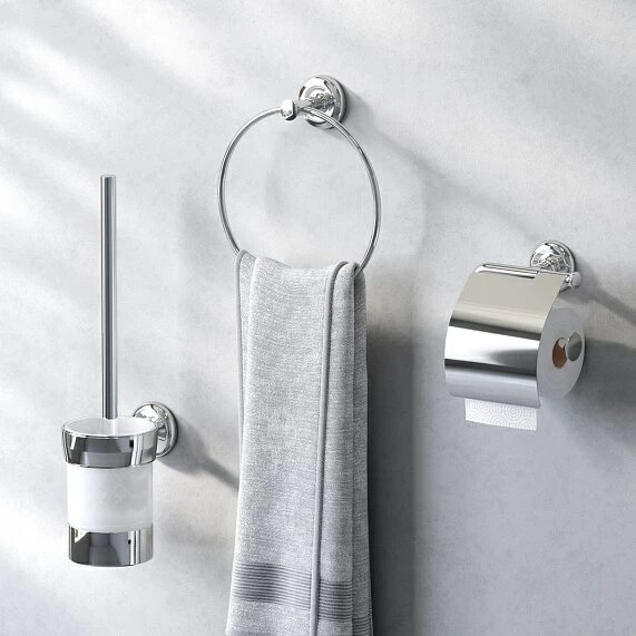 Набор аксессуаров для ванной AM.PM Like, хромированные, 3 предмета