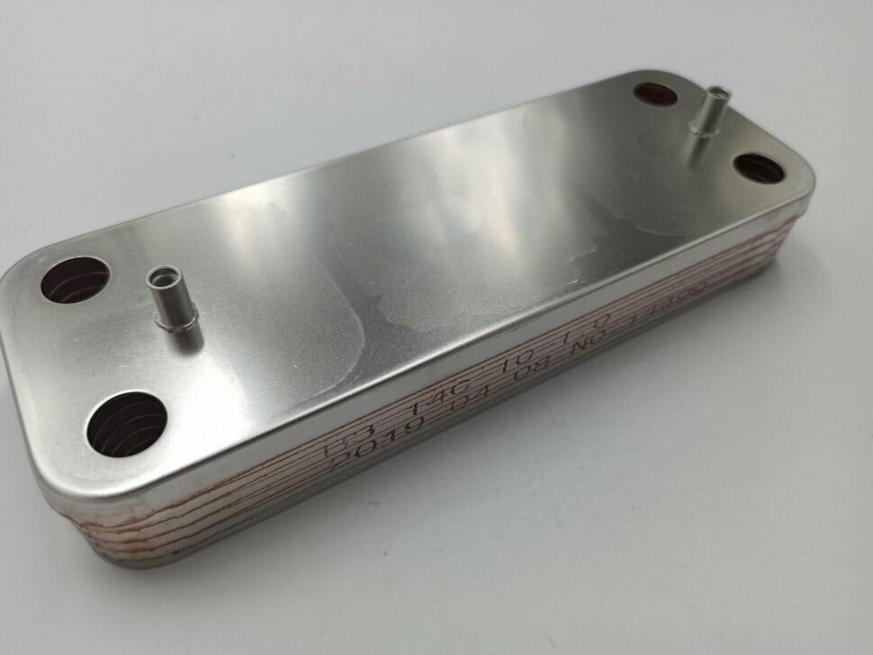 ГВС 12пл. Теплообменник для котла BAXI Duo-tec Initia Luna Nuvola 5686670 5653660 вторичный