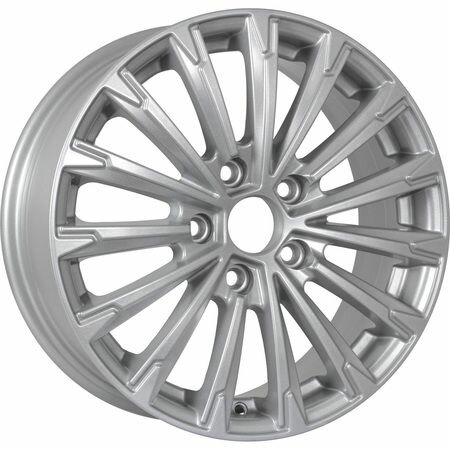 Колесный литой диск KDW KD1610 R16x6.5 4x100 ET50 CB60.1 Light_Silver_Painted