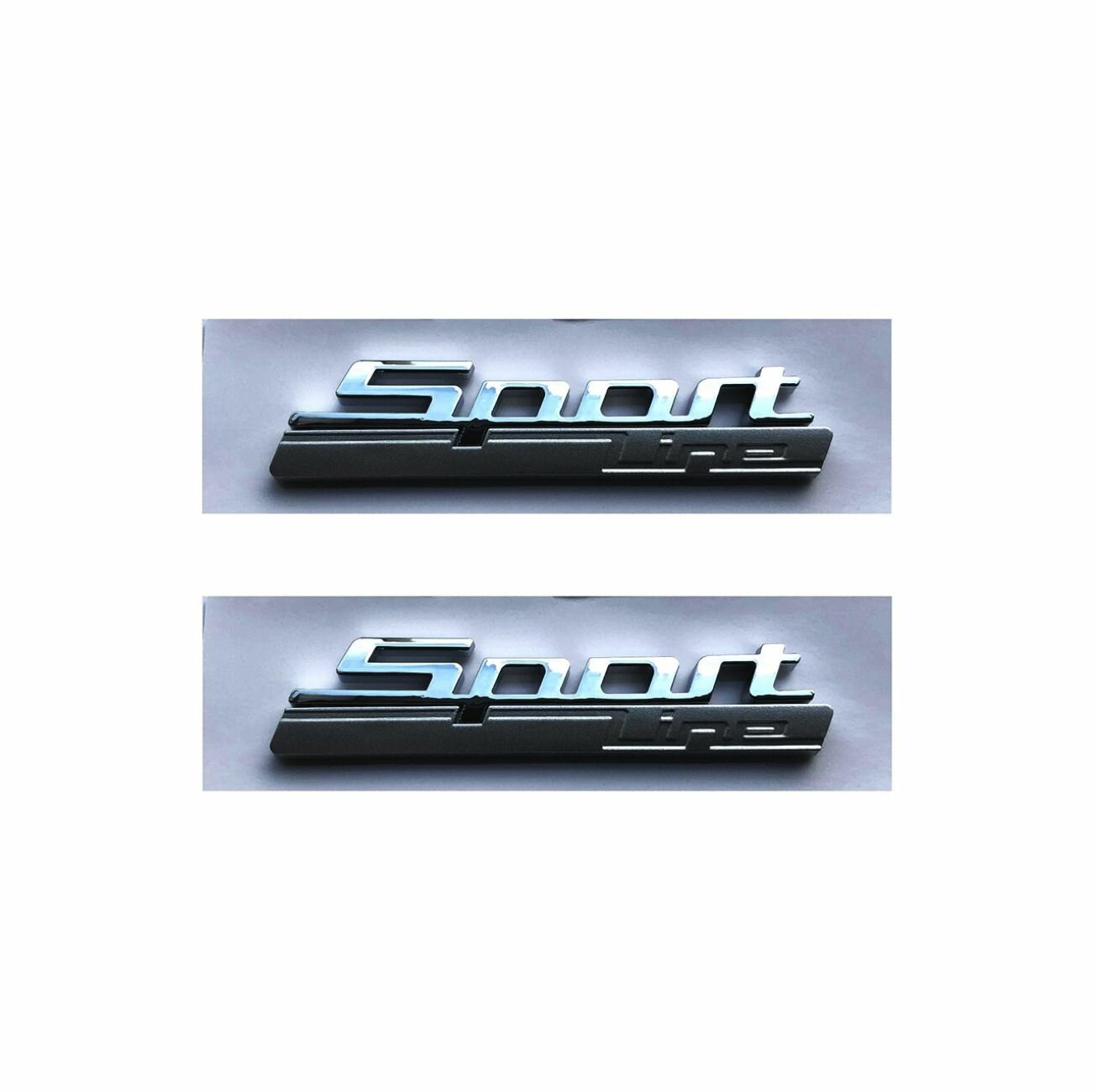 Комплект: шильдик на крыло для BMW Sport Line 2 шт.