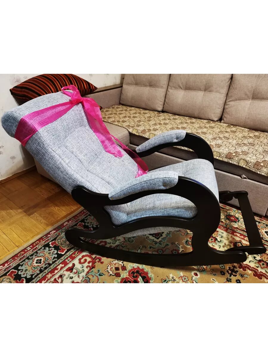 Кресло качалка взрослое Feeria Lux