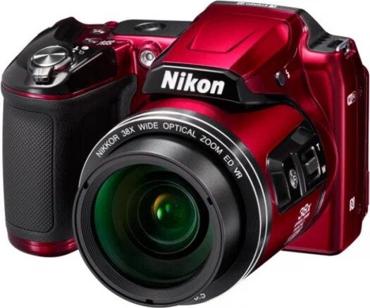 NIKON Фотоаппарат NIKON COOLPIX L840, красный