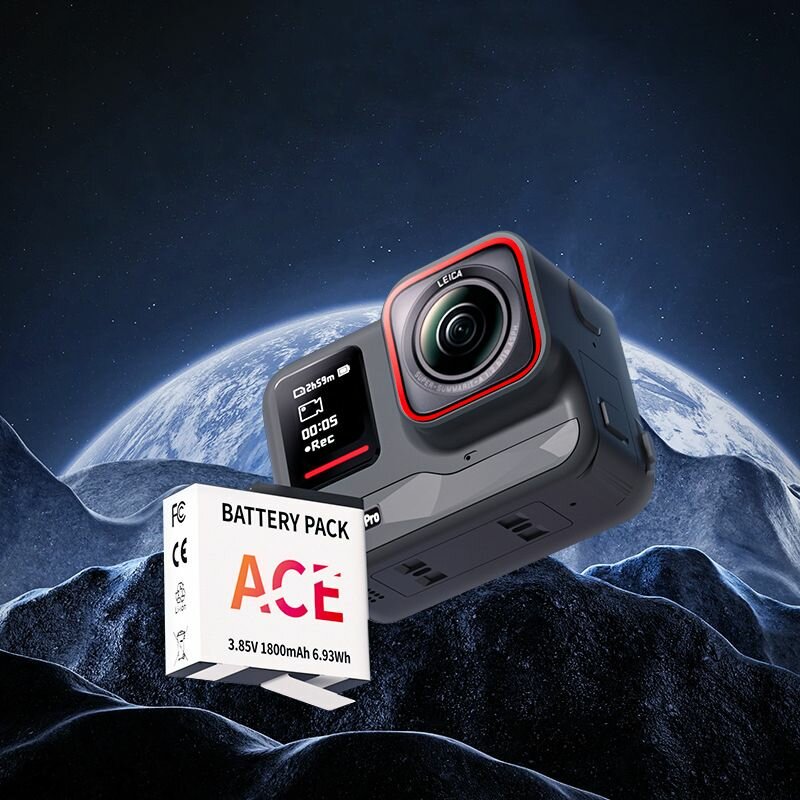 Аккумулятор для эшкн-камеры Instа360 Асe, Ace Pro и Aсе Pro 2
