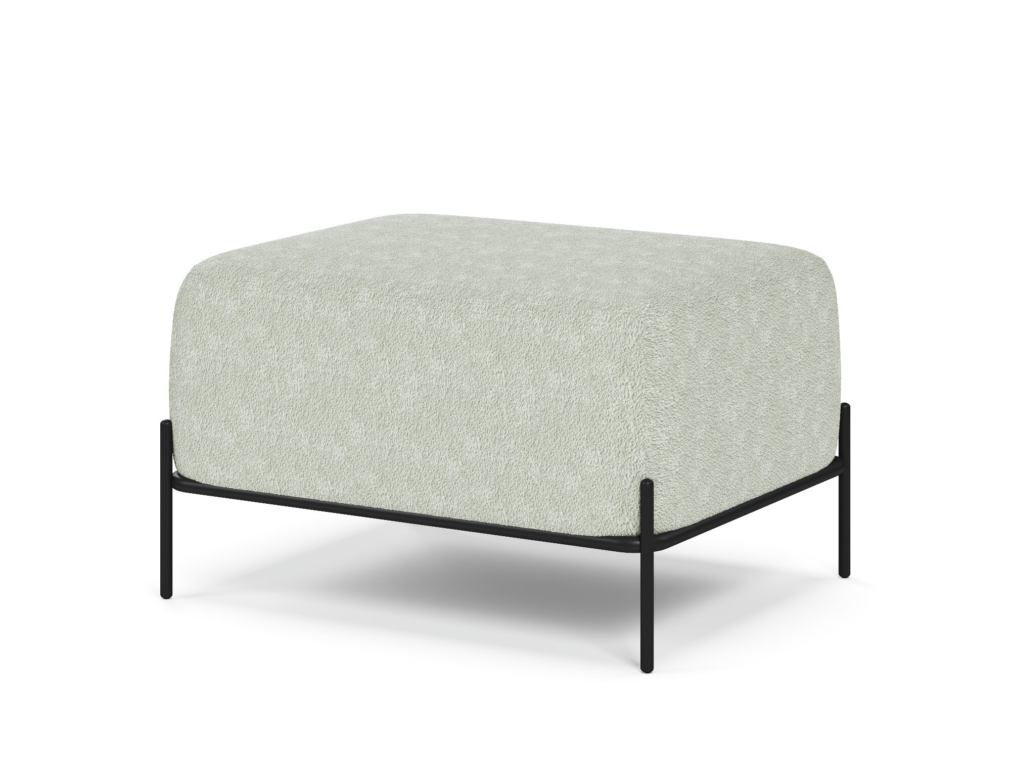 Банкетка Novelti Gufo Camby71 (52 х 67 см), металлический каркас , цвет алоэ