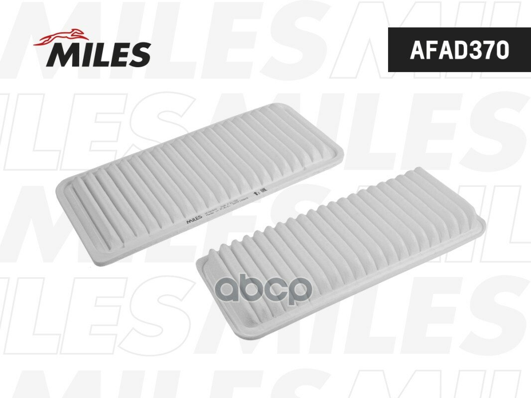 Фильтр воздушный TOYOTA HIGHLANDER /RX400h 3.3 05- (VIC A-1014) AFAD370 Miles арт. AFAD370