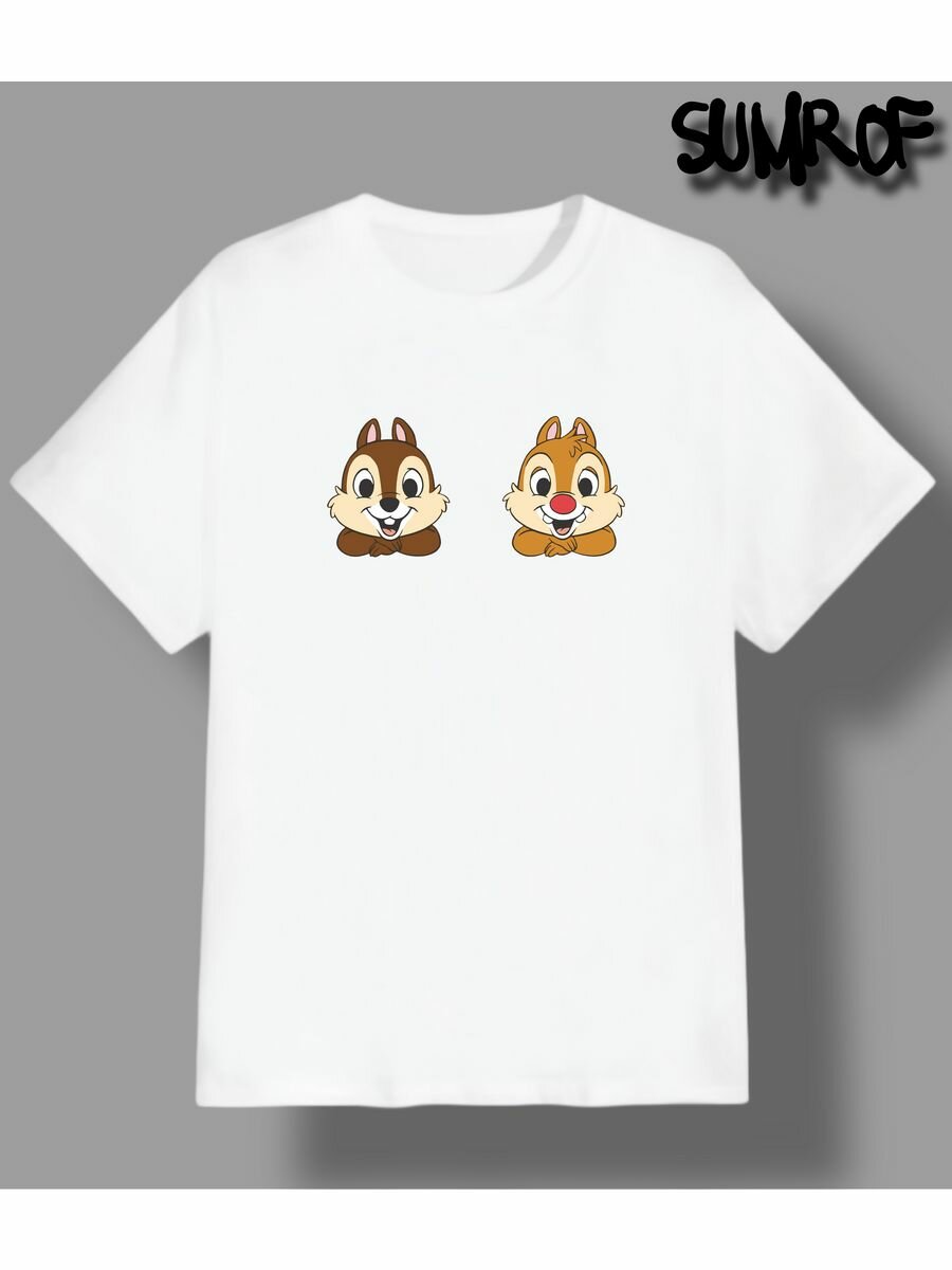 Футболка чип и дейл дисней ретро