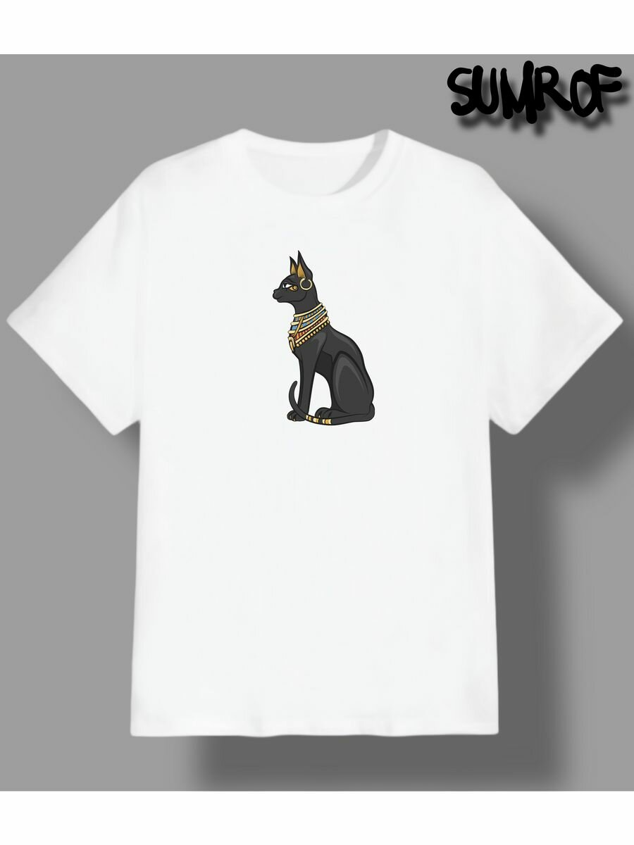 Футболка кот сфинкс